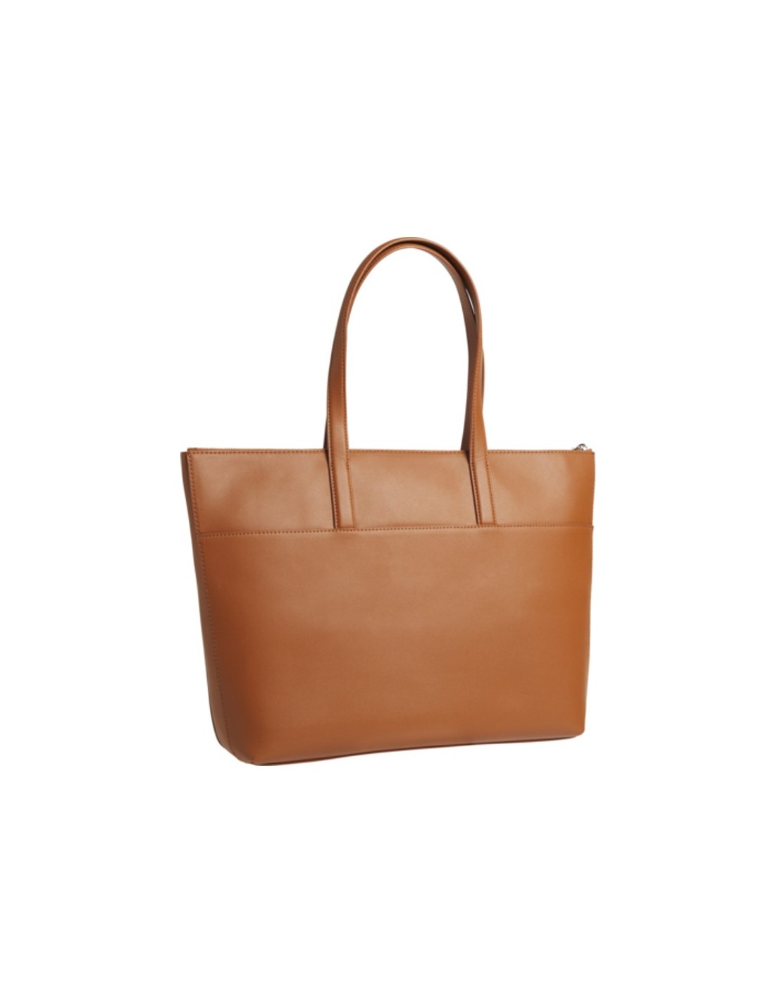 Bolso Tote Calvin Klein Must, Grande Reciclado Doble Asa Cognac