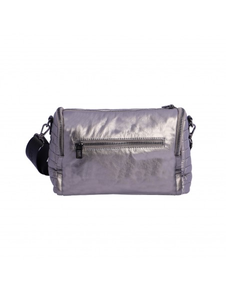 Bandolera Nylon Lioba Don Algodon Plata