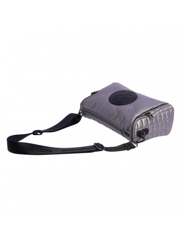 Bandolera Nylon Lioba Don Algodon Plata