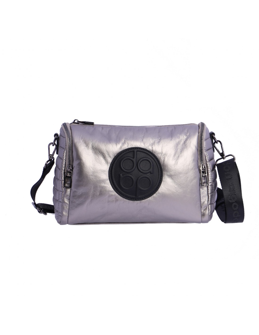 Bandolera Nylon Lioba Don Algodon Plata