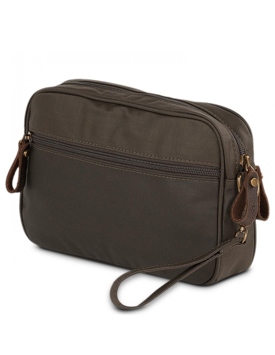 Bolso de Mano Caballero con Asa Lateral Hubbard Lois Marrón