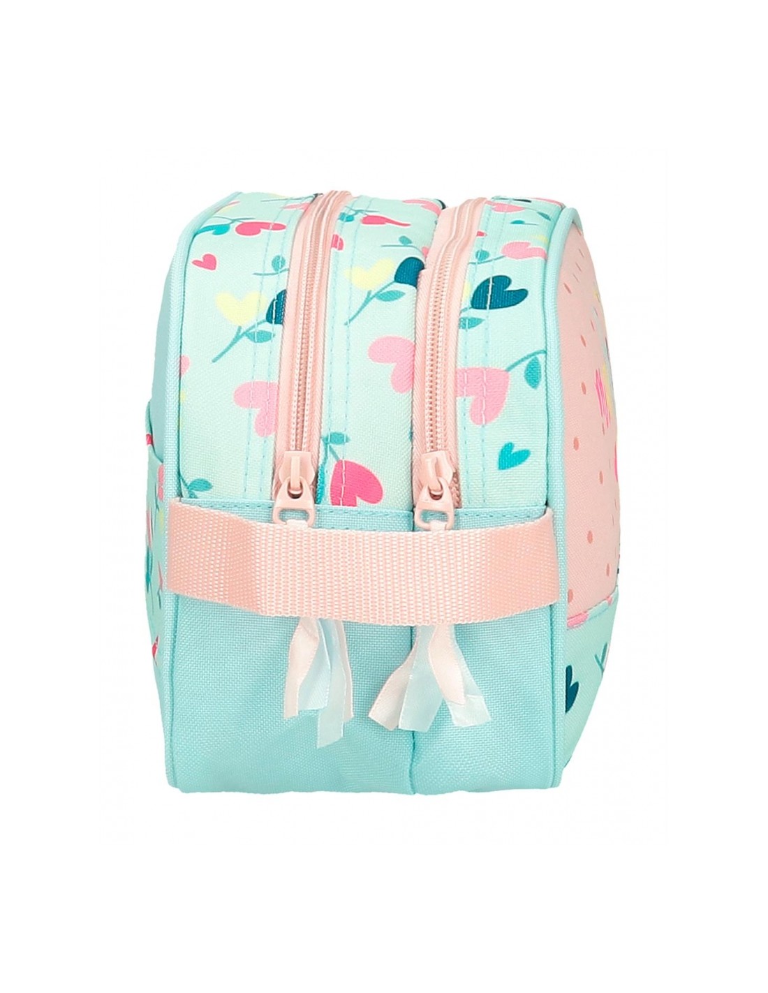 Neceser Escolar Roll Road Queen of Hearts Adaptable, Doble